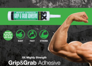 Grip and Grab Adhesive – The strongest instant grab adhesive on the market.